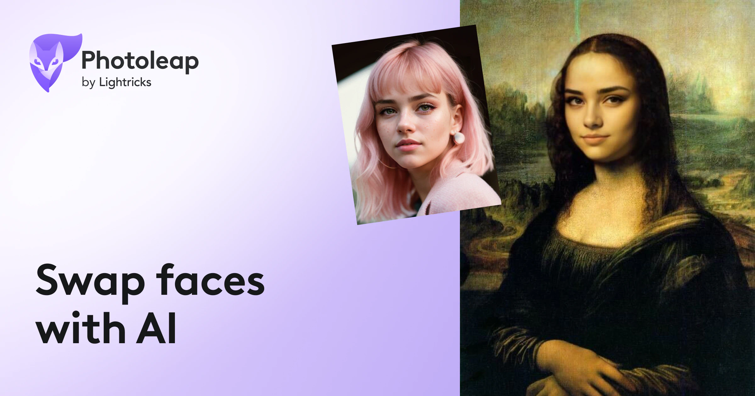 Face swap with AI instantly: use the AI face swapper | Photoleap